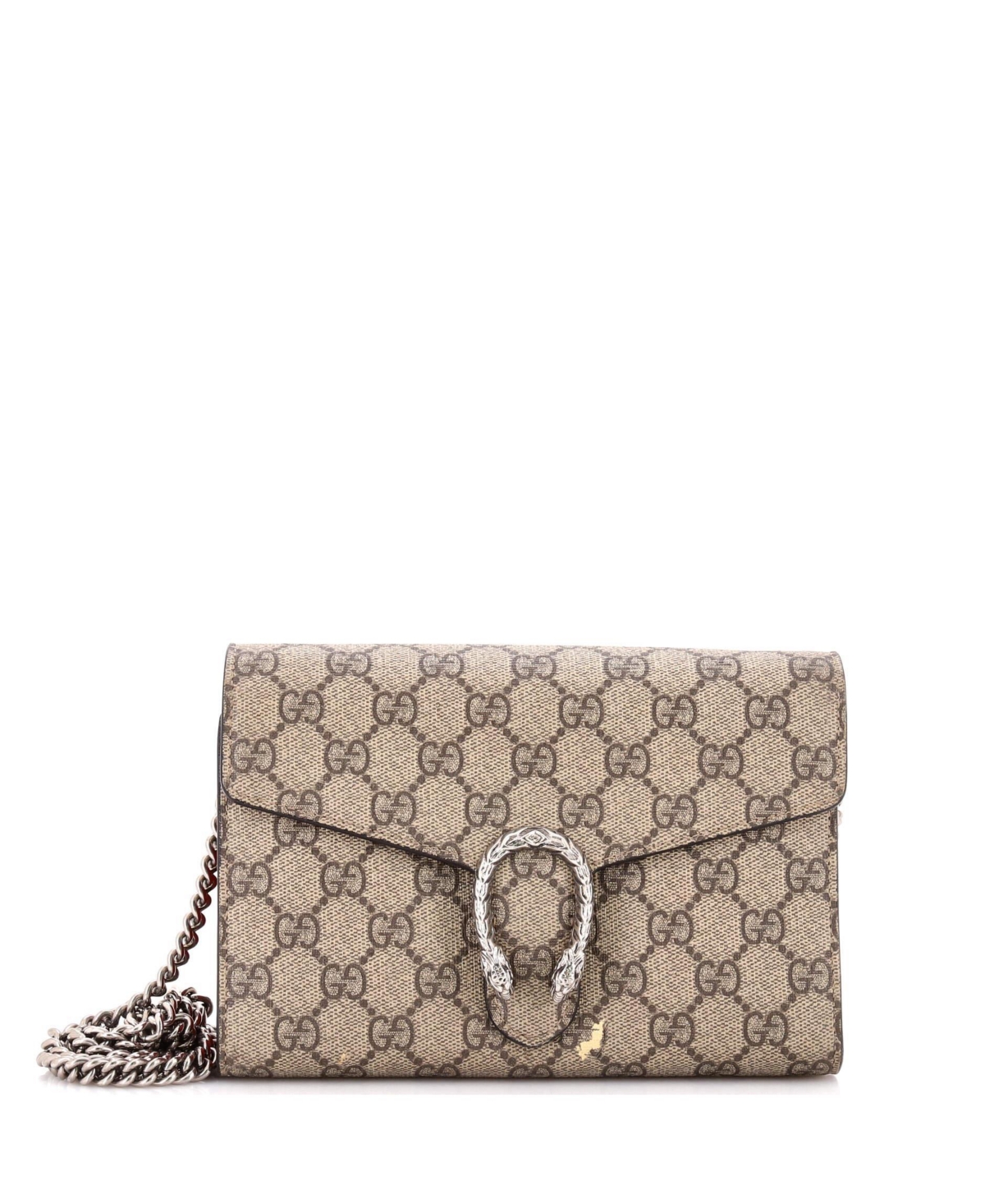 Click here for Pre-Owned Gucci Small Dionysus Chain Wallet Gg Coa... prices