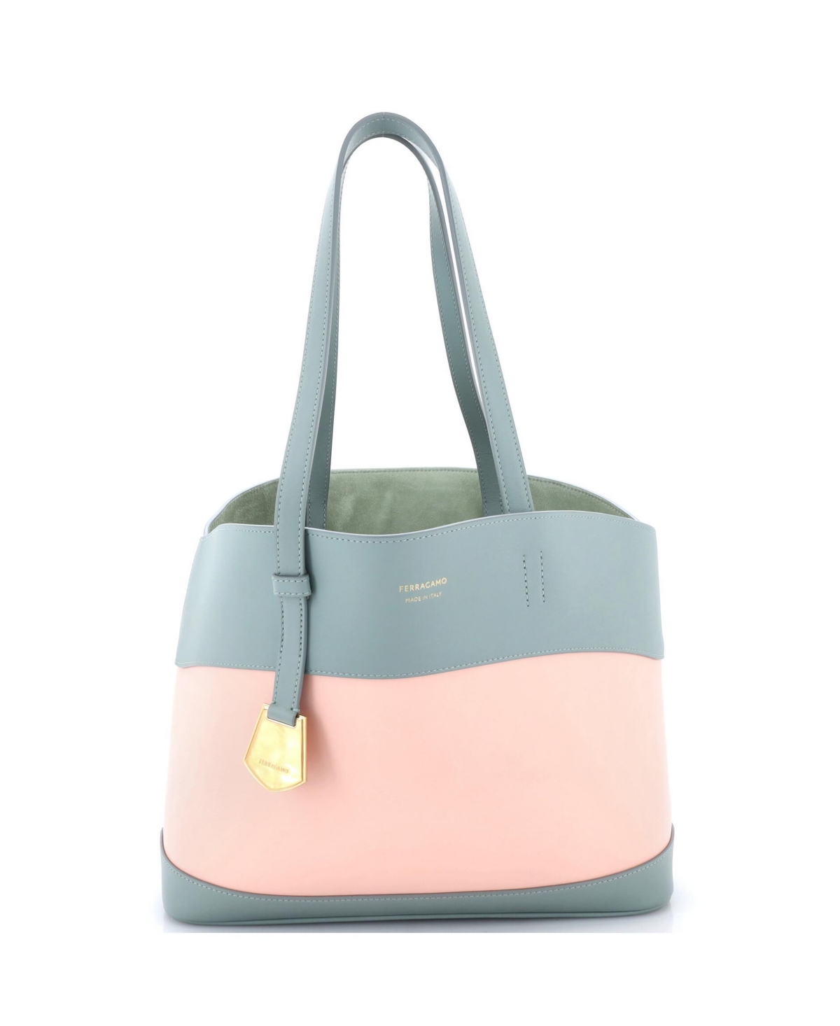 Click here for Pre-Owned Salvatore Ferragamo Small Charming Tote... prices