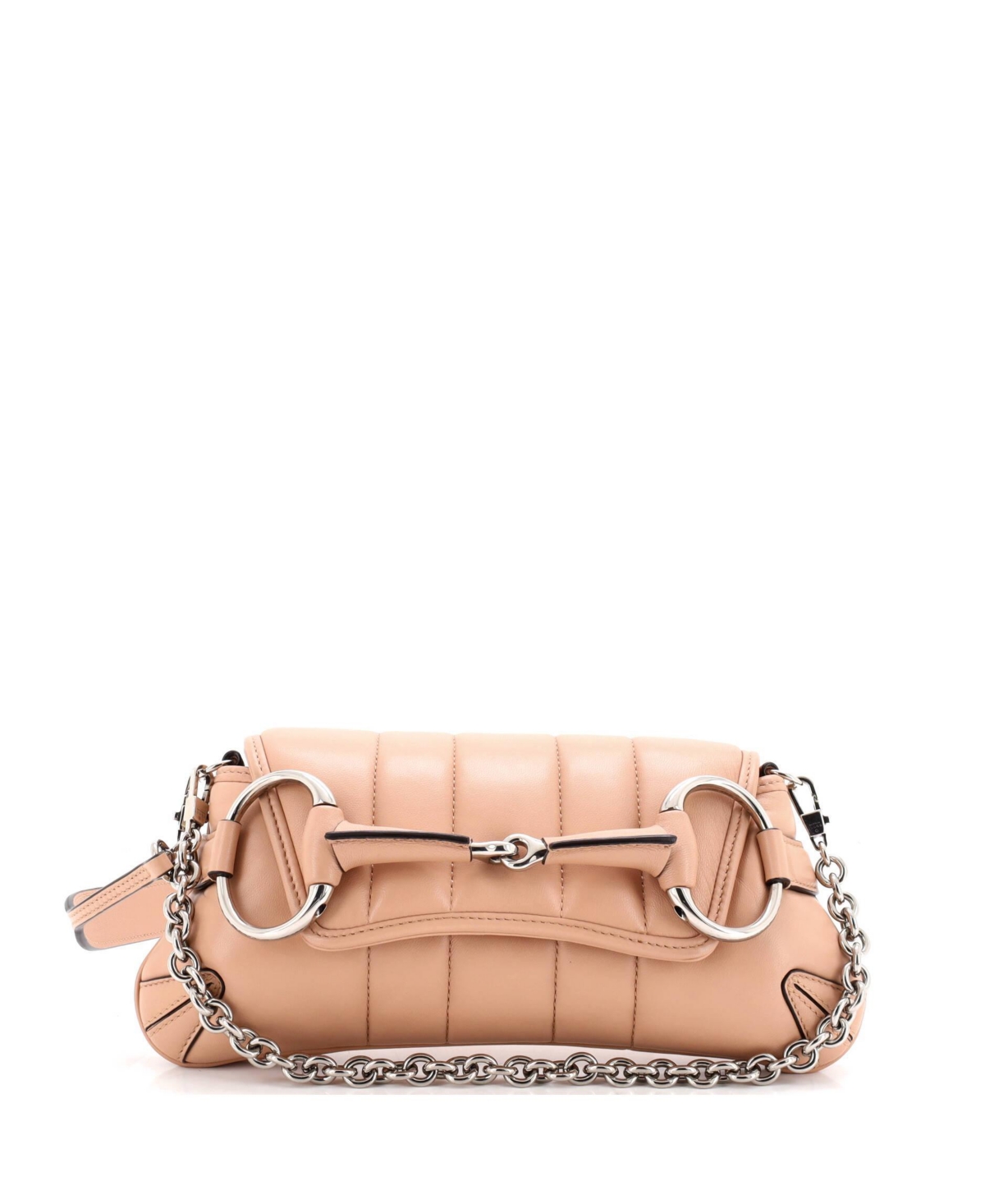 Click here for Pre-Owned Gucci Medium Horsebit Chain Shoulder Bag... prices
