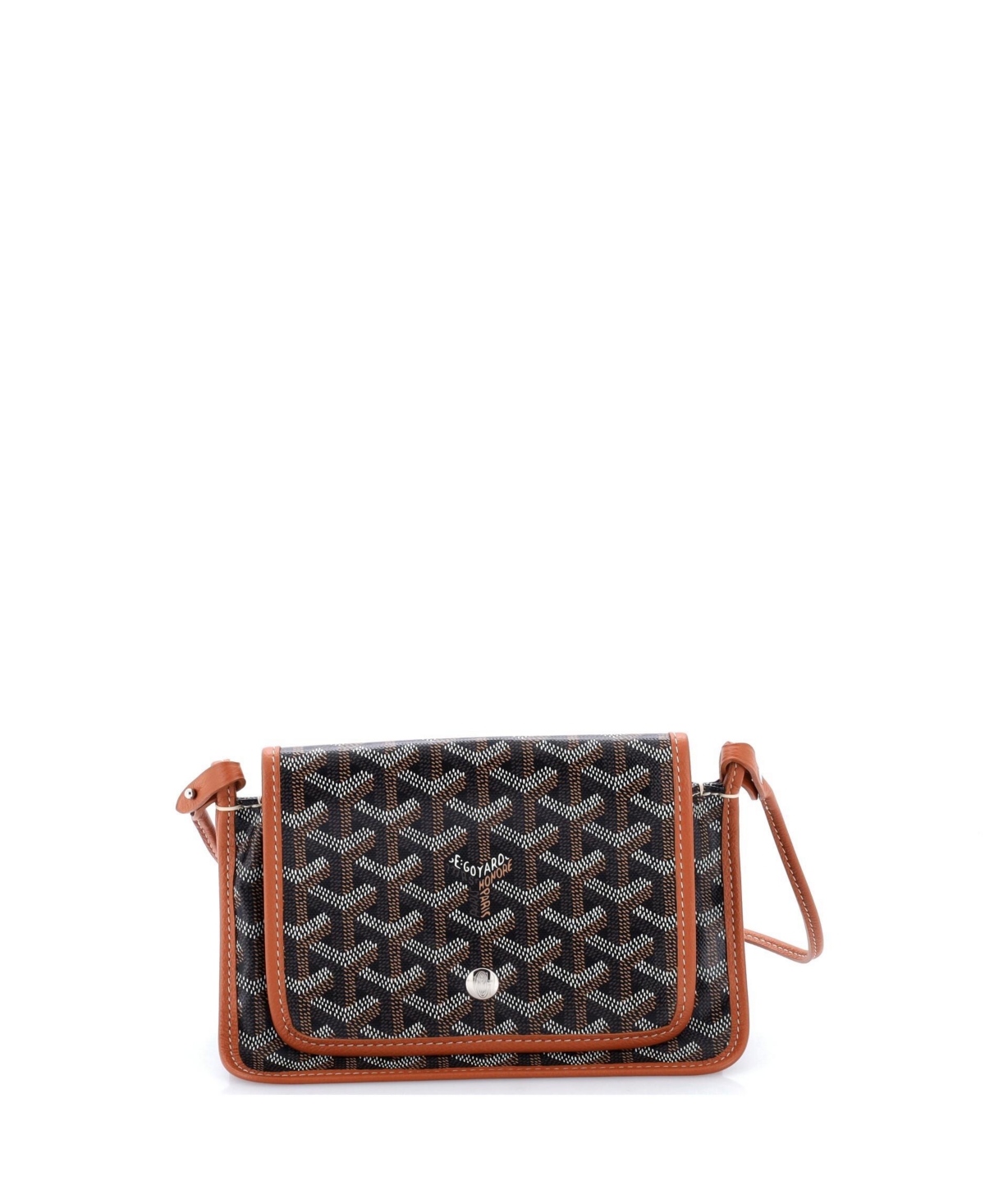 Click here for Pre-Owned Goyard Plumet Clutch Wallet Coated Canva... prices