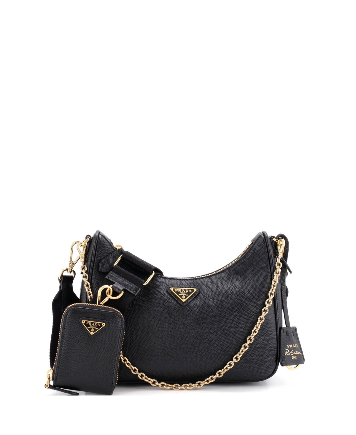 Click here for Pre-Owned Prada Small Re-Edition 2005 Shoulder Bag... prices