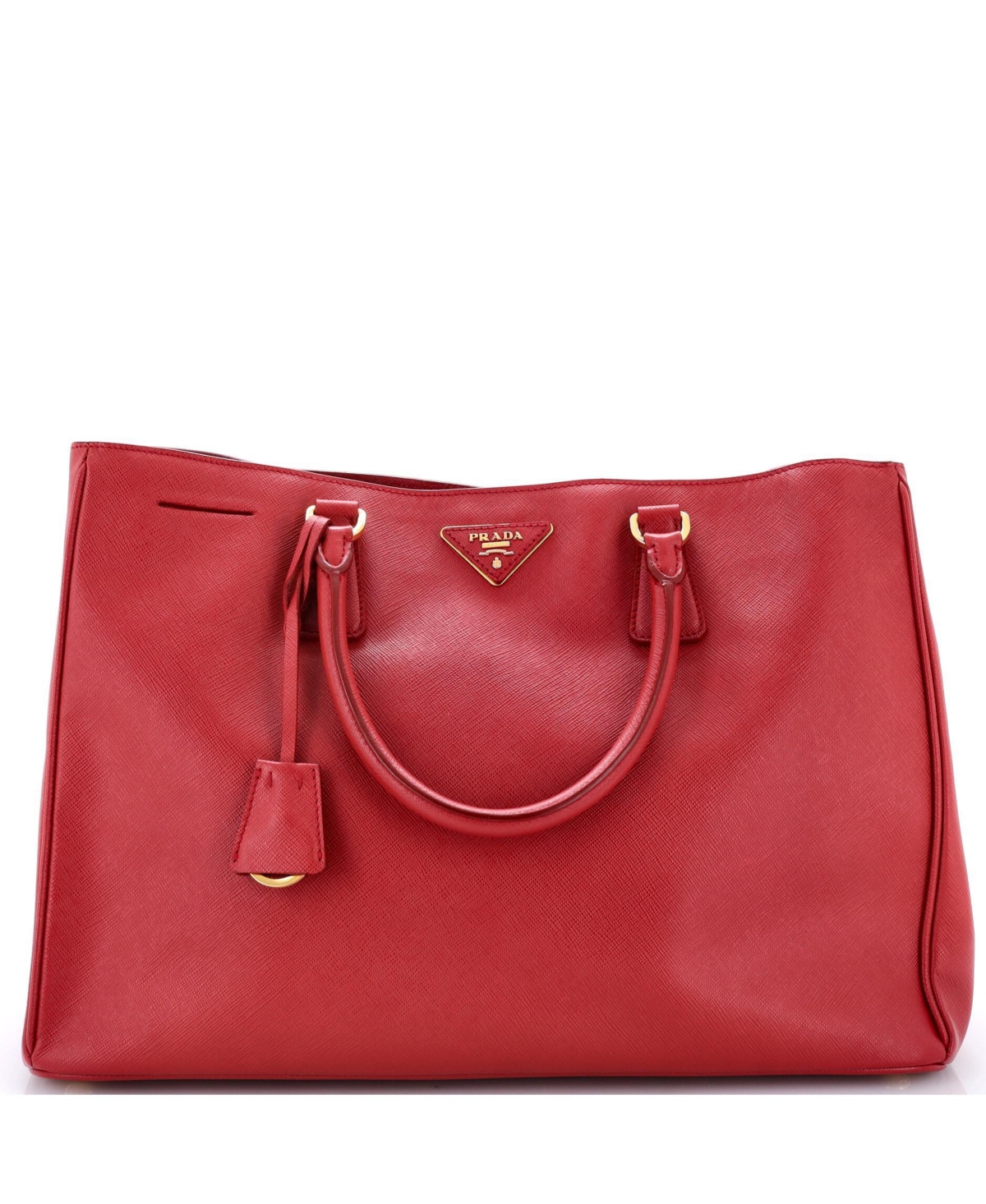 Click here for Pre-Owned Prada Large Lux Open Tote Saffiano Leath... prices