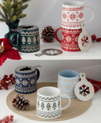 Click here for Haven Christmas Mugs Stencil Collection Exclusivel... prices