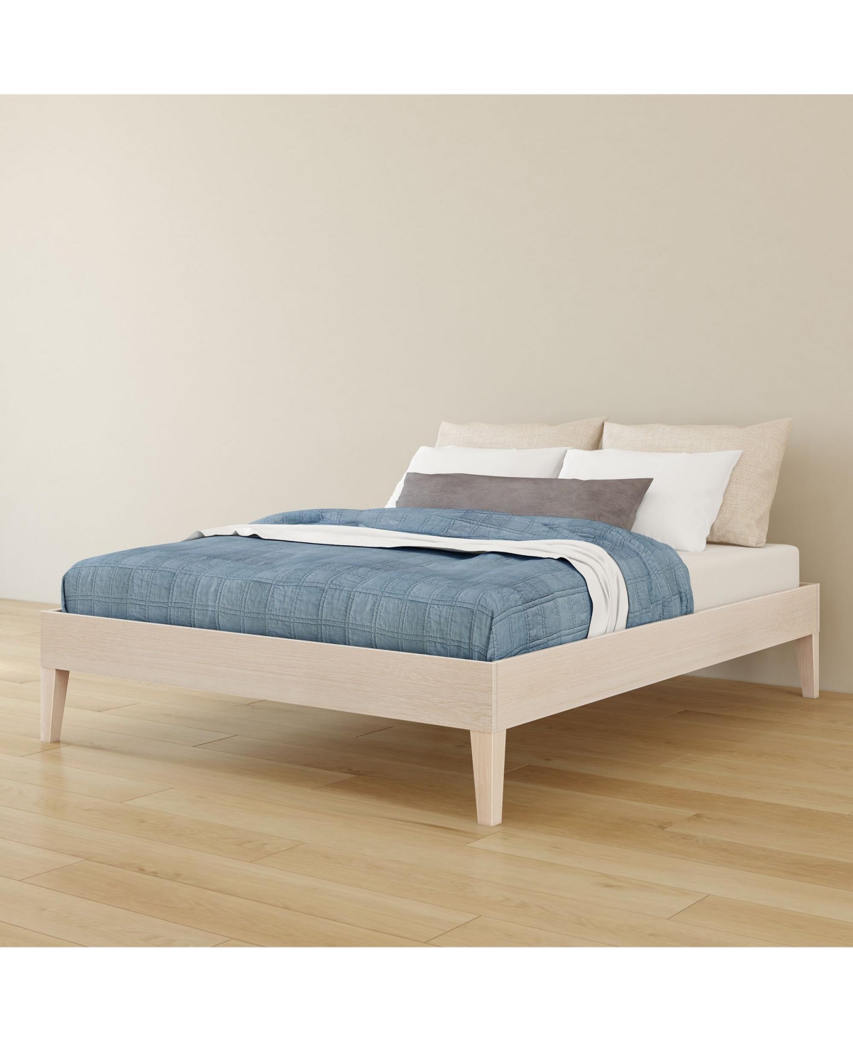 Click here for Grain & Grove Bear Platform Bed Embossed - Natural prices