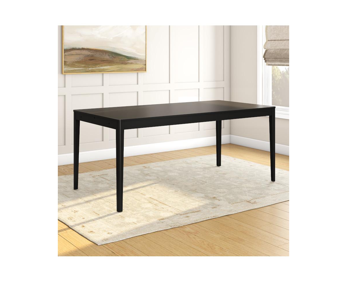 Click here for Grain & Grove Crew Dining Table - Black prices