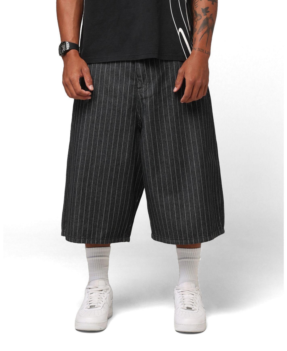 Click here for Loiter Mens Hybrid Patch Shorts - Black prices