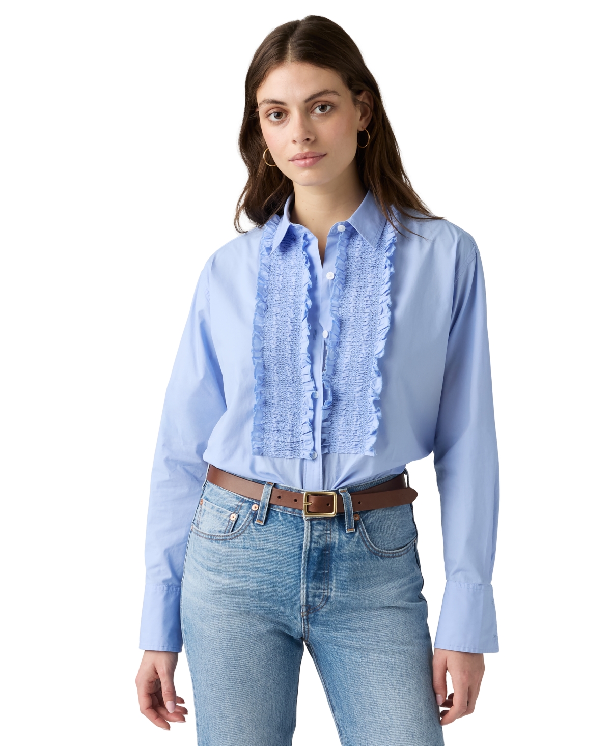 Click here for Levis Premium Womens Harlie Tuxedo Boyfriend Shirt... prices