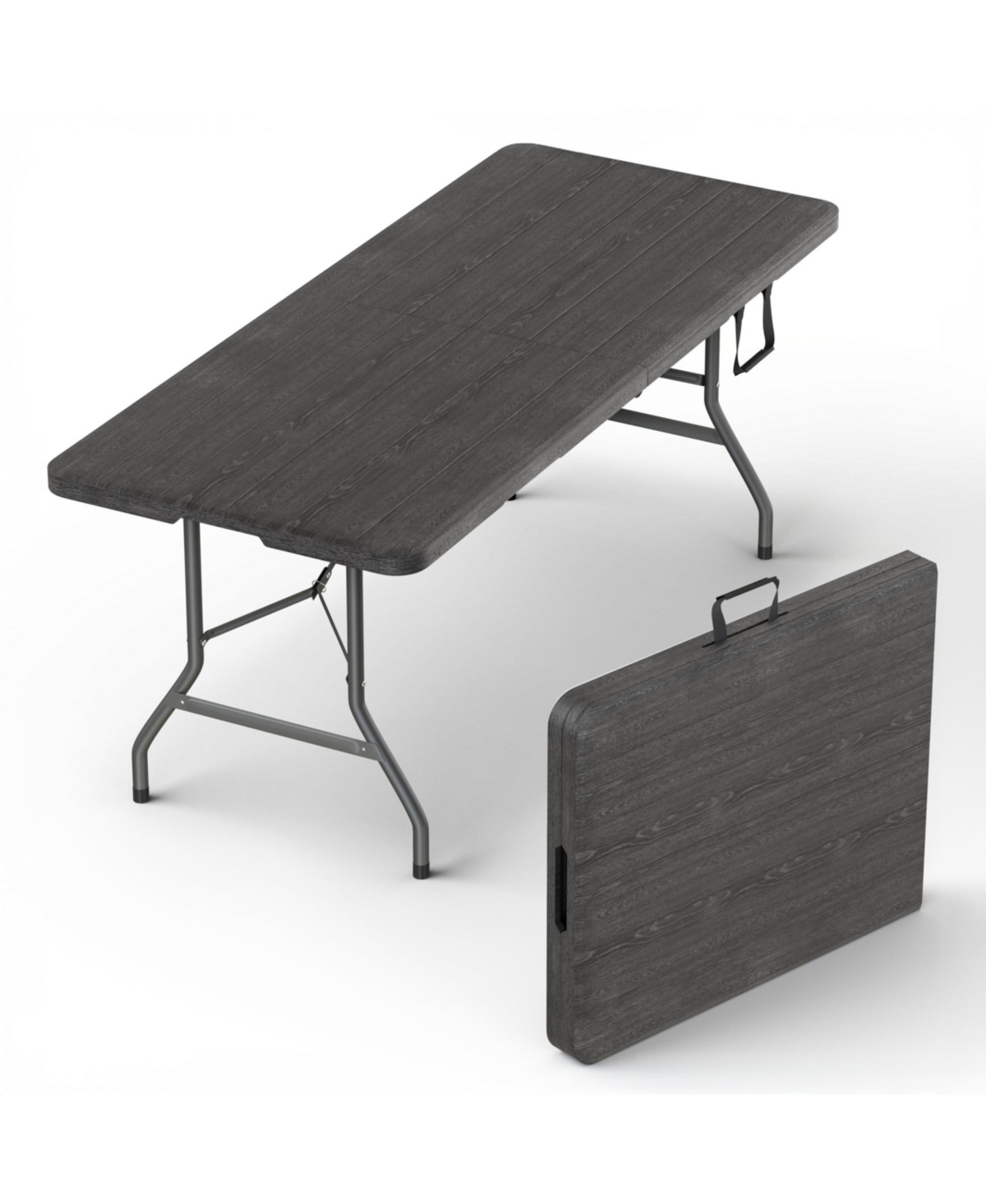 Click here for Aofar 6 Feet Foldable Table Steel Handle Portable... prices