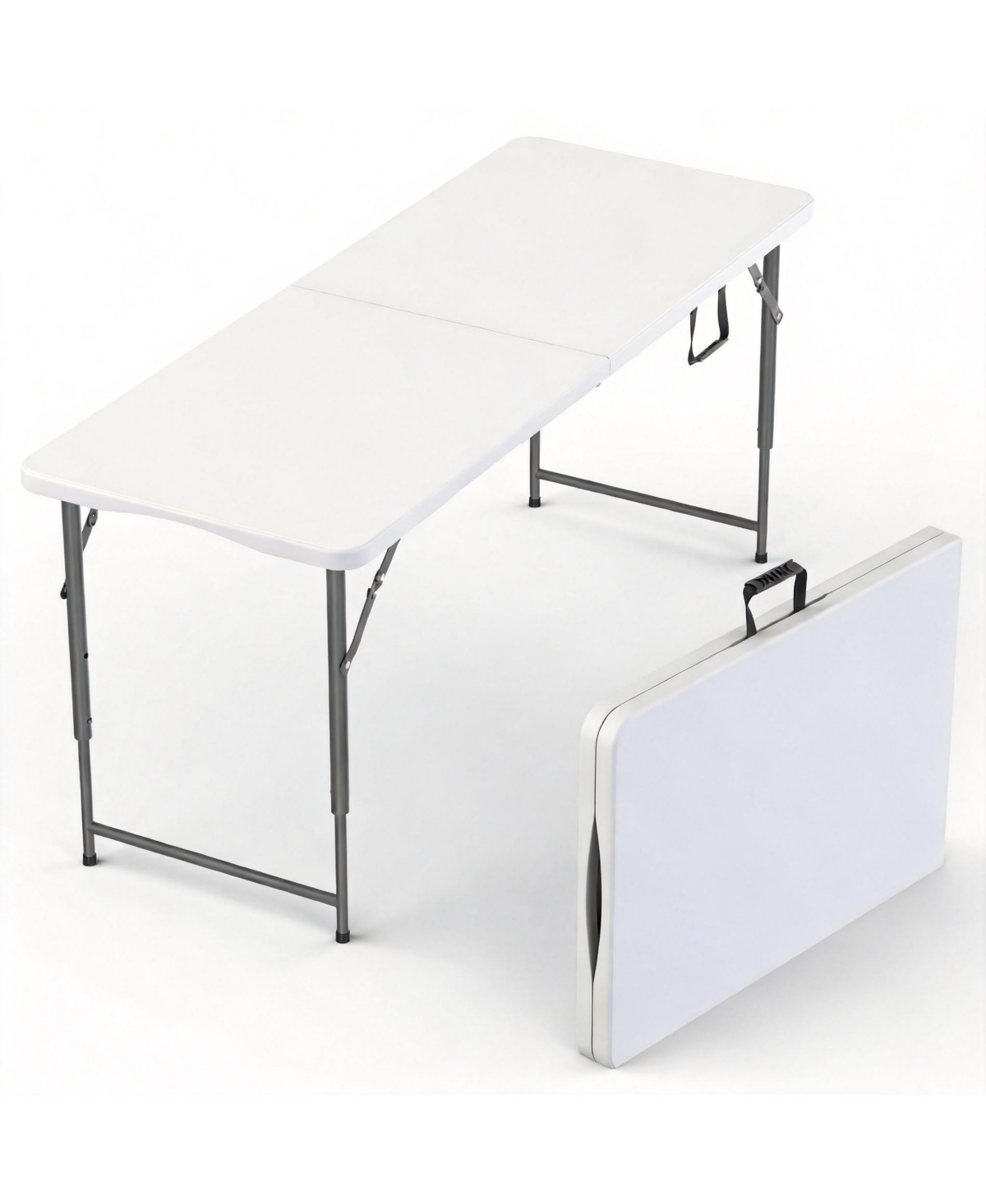 Click here for Aofar 5.5 Feet Foldable Portable Table Steel Handl... prices