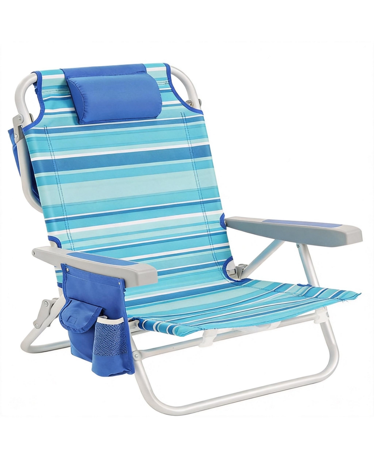 Click here for Aofar Low Beach Chair Lay Flat Reclining Cooler Cu... prices