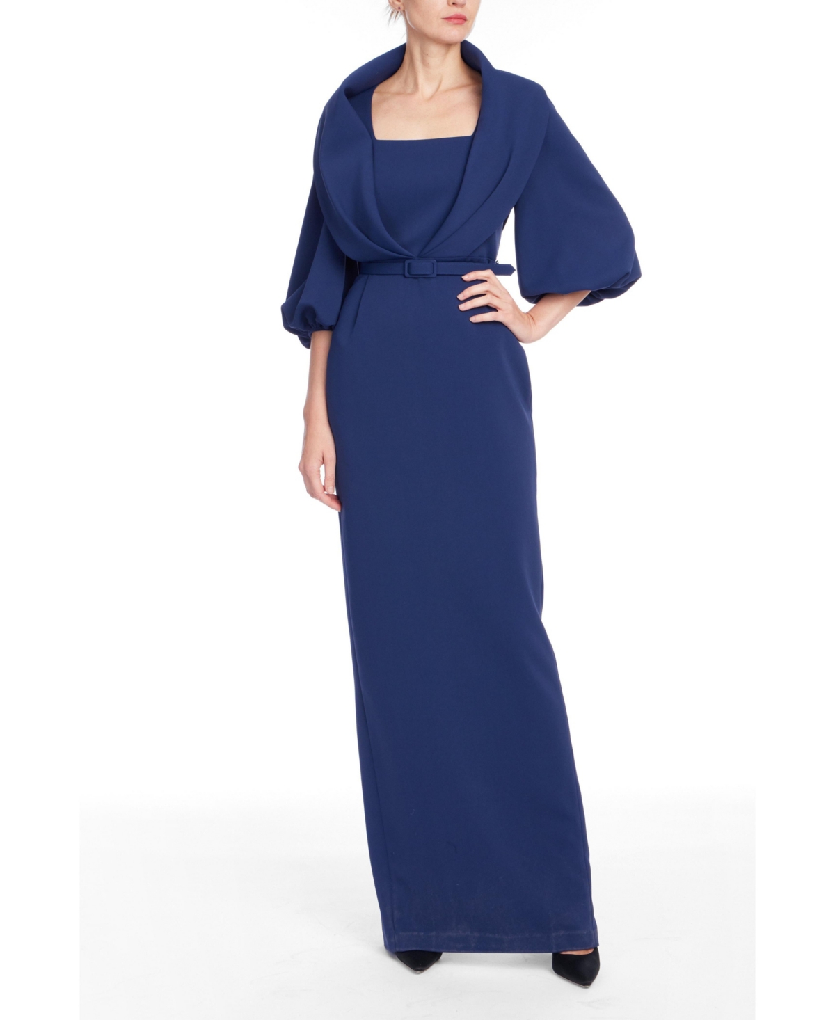Click here for Badgley Mischka Womens Draped Shawl Neckline The P... prices