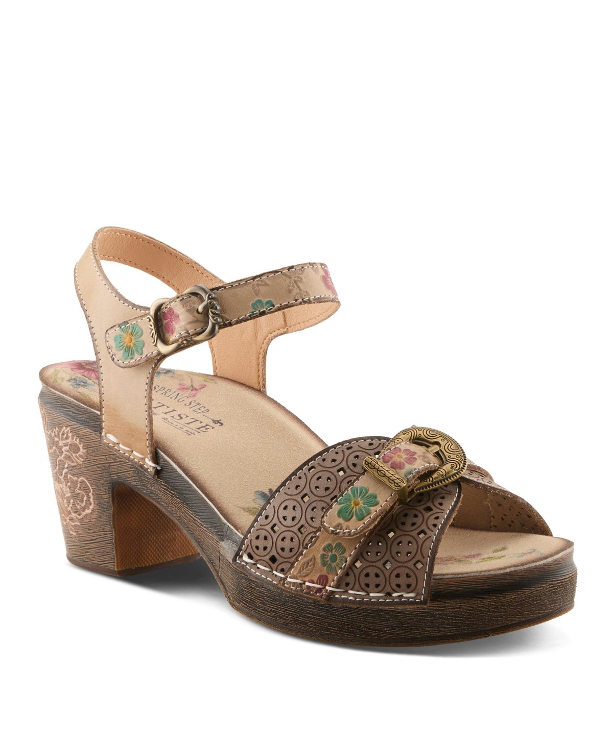 Click here for LArtiste Womens Spring Step Upperbuck Ankle Strap... prices