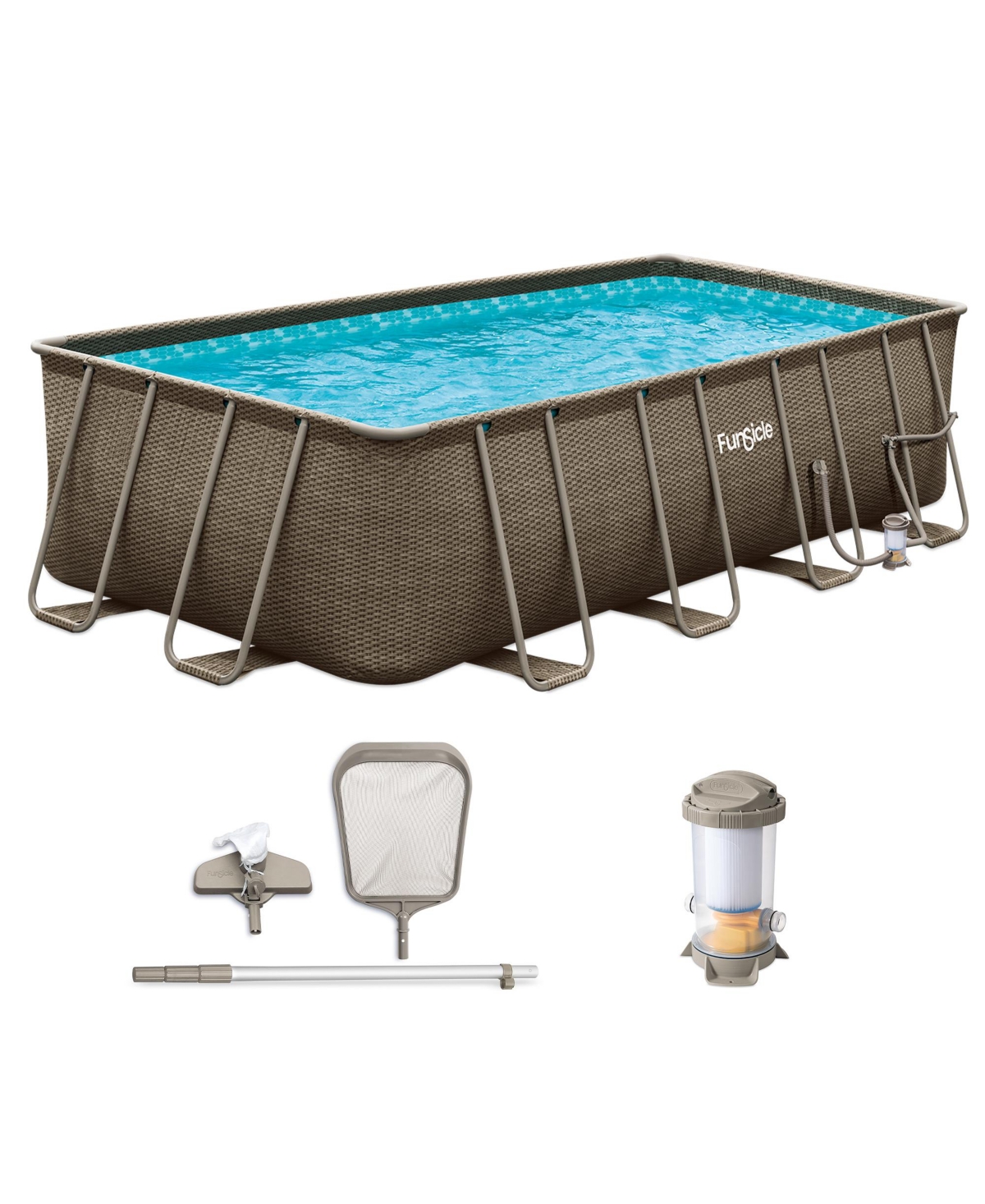 Click here for Funsicle 18 Feet Oasis Designer Lap Above Ground P... prices