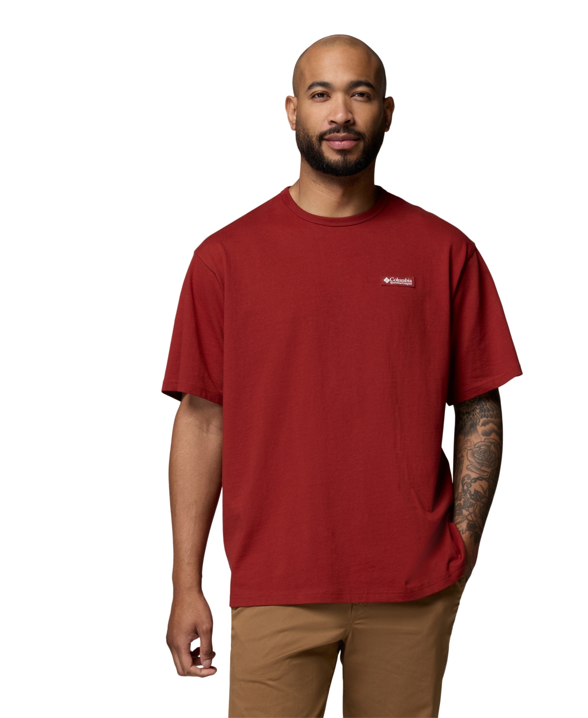 Click here for Columbia Mens Heavyweight Relaxed-Fit T-Shirt - Re... prices