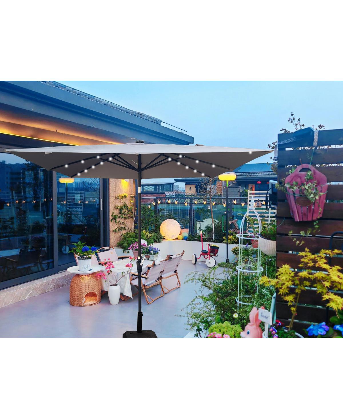Click here for Streamdale Furniture Square 2.5x2.5-meter Solar Le... prices