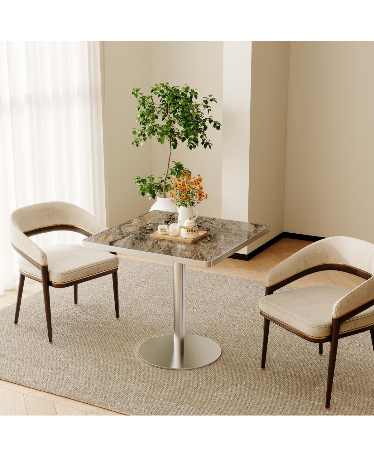 Click here for Streamdale Furniture Square Modern Dining Table -... prices