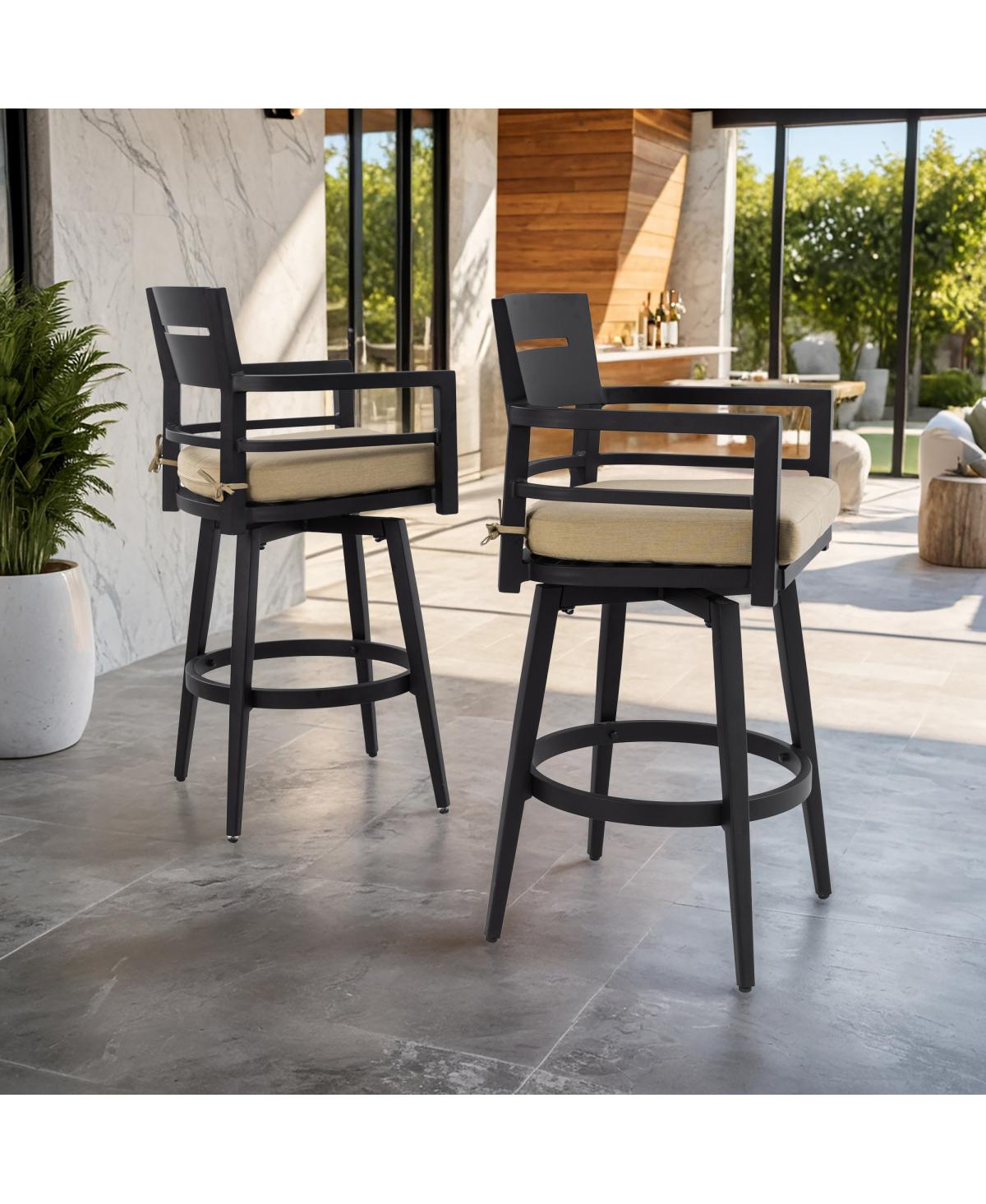 Click here for Streamdale Furniture Modern Outdoor 2-Piece Alumin... prices