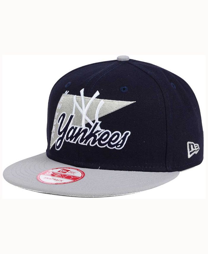 New Era New York Yankees Logo Stacker 9FIFTY Snapback Cap - Macy's