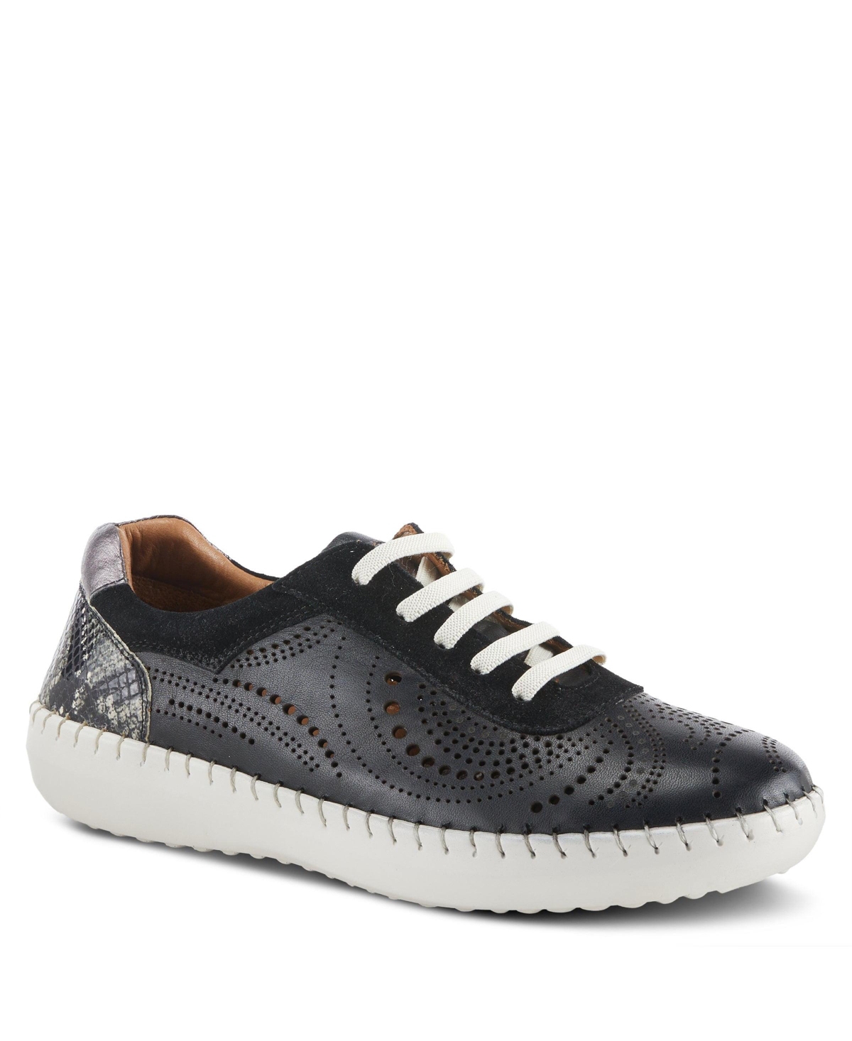 Click here for Spring Step Womens Jumilla Lace-Up with Stitch-to-... prices