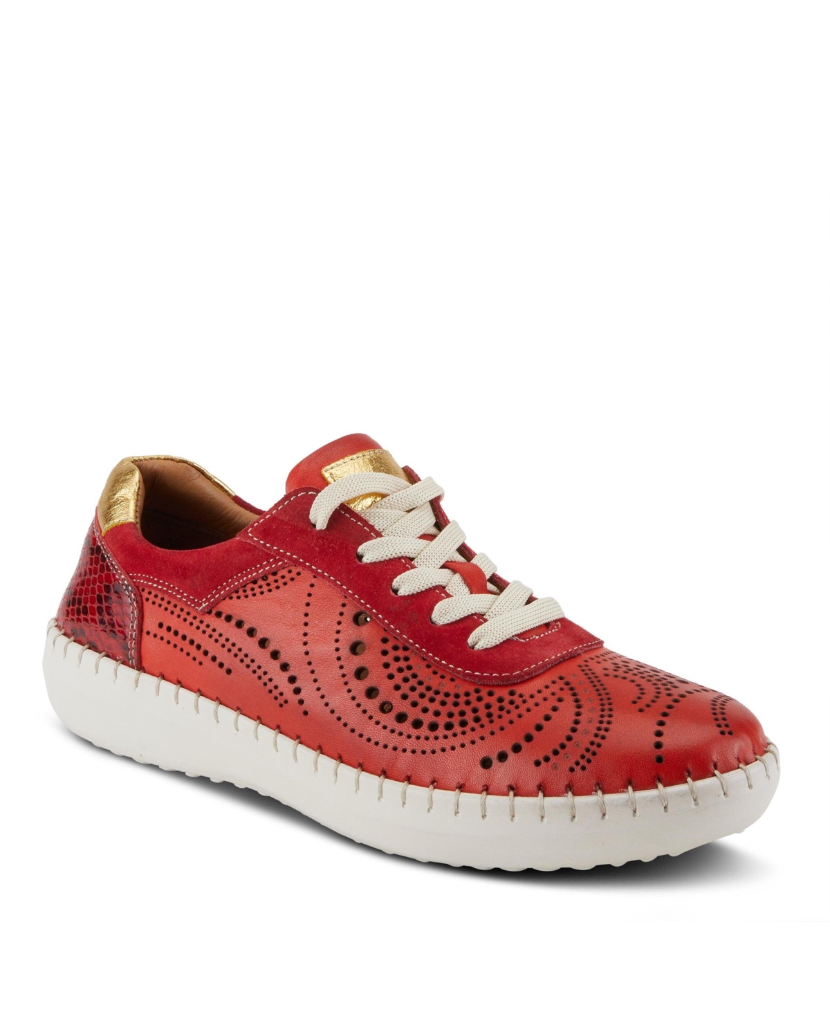 Click here for Spring Step Womens Jumilla Lace-Up with Stitch-to-... prices