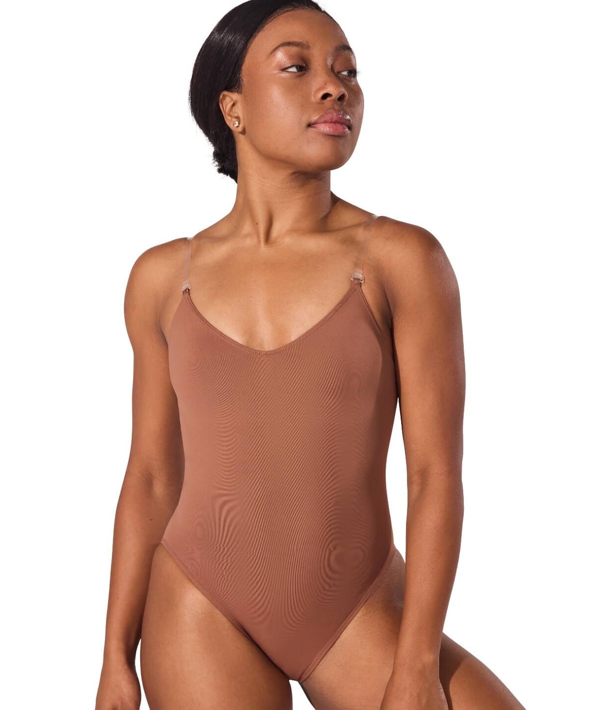 Click here for Capezio Womens Camisole Leotard w/ Clear Transitio... prices