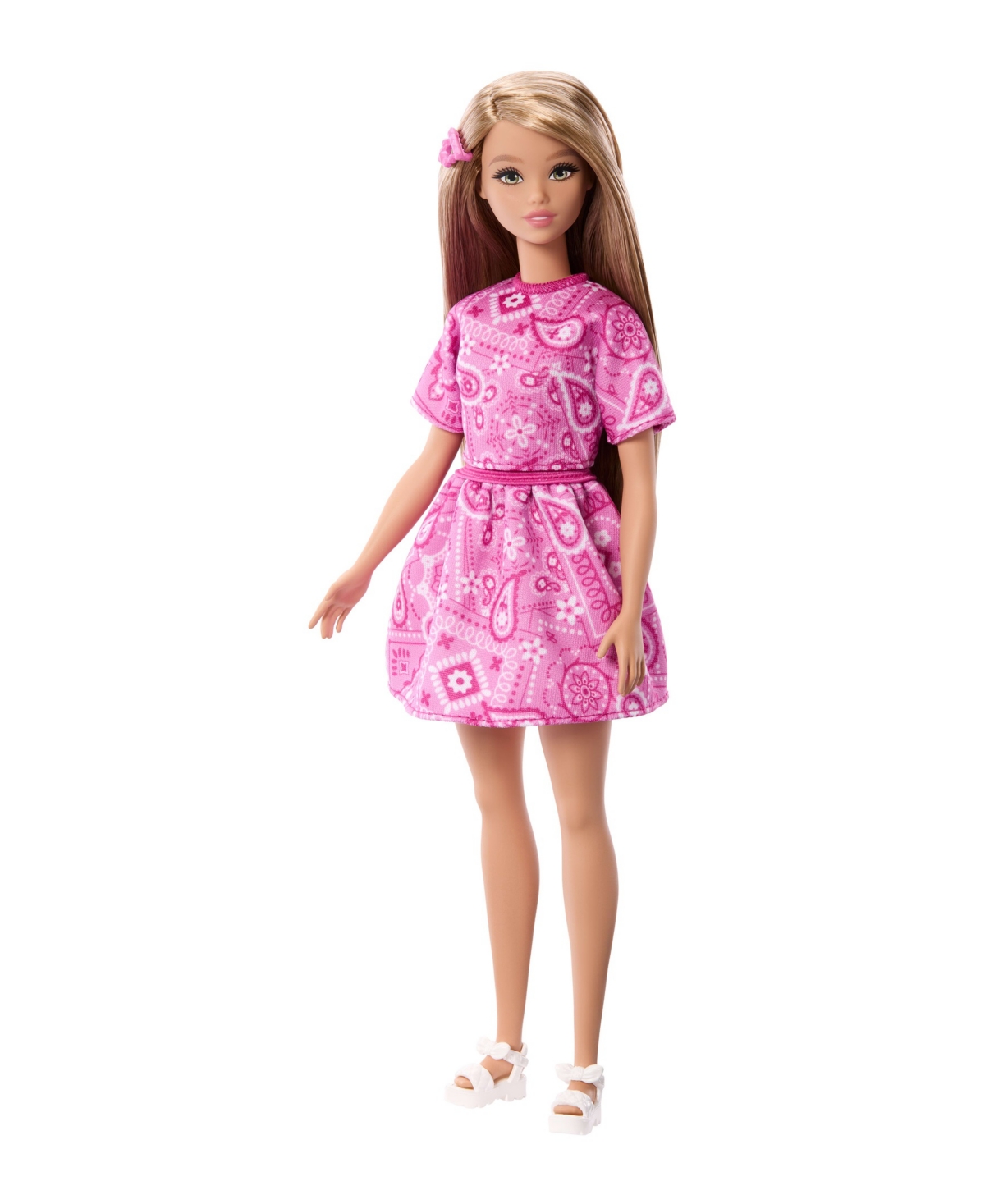 Click here for Barbie Fashionistas #249 12.75 Bandana-Print Dress... prices