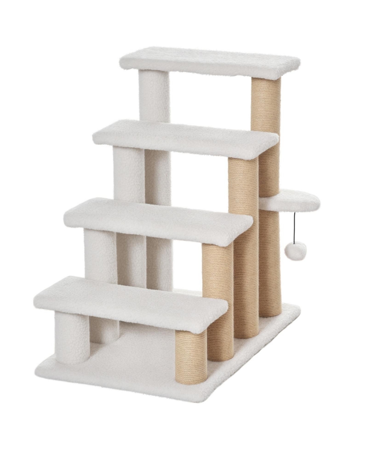 Click here for Ruie 4-Level Cat Climbing Steps with Scratching Po... prices
