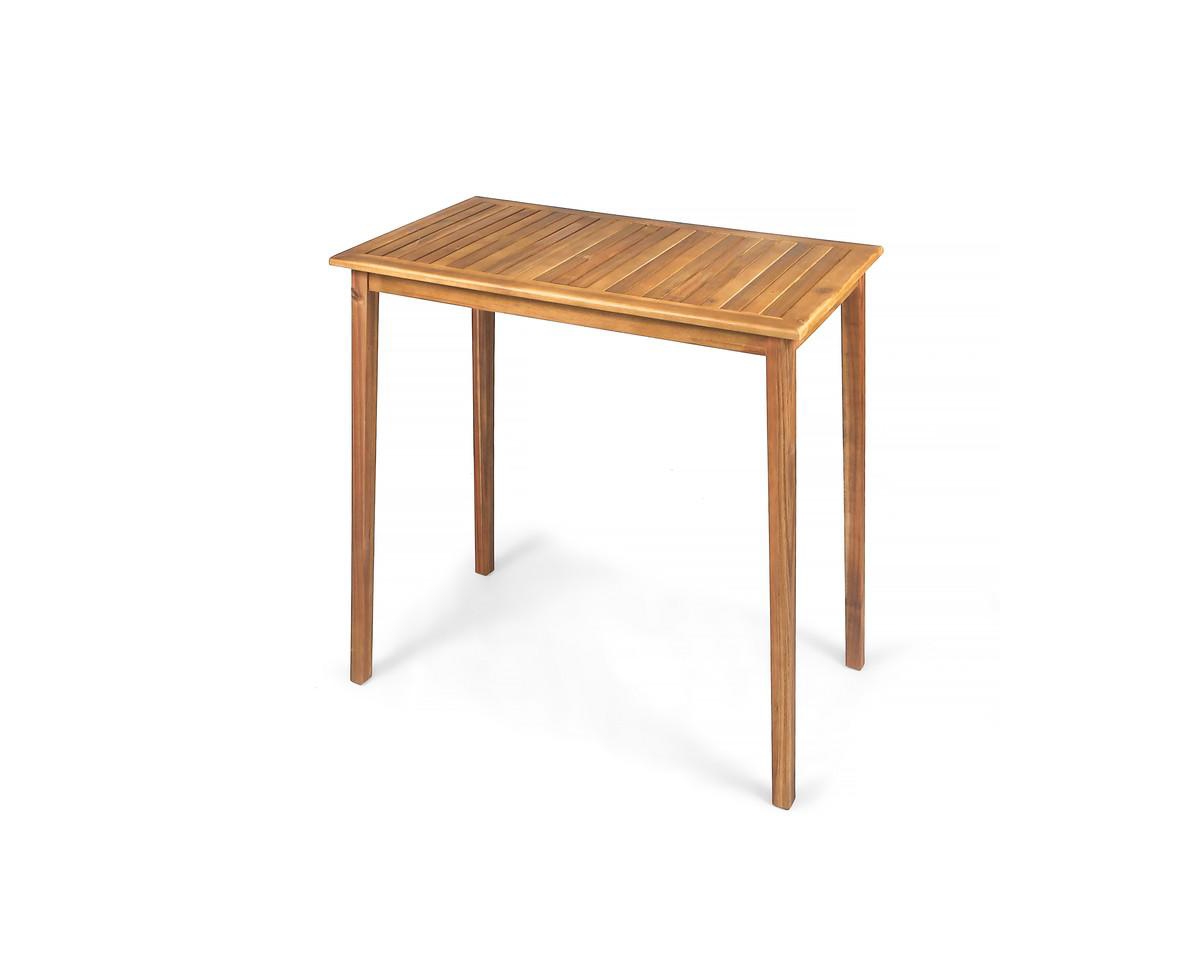 Click here for sumyeg Outdoor Minimalist Acacia Wood Rectangle Ba... prices