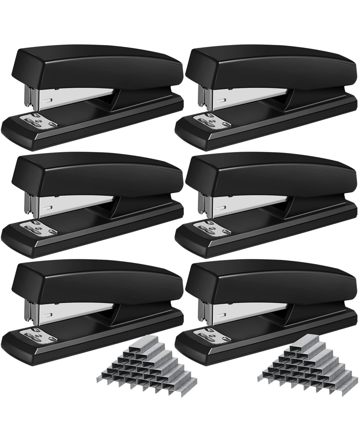 Click here for Danrong 6 Pack Metal Desktop Stapler Set With Stap... prices