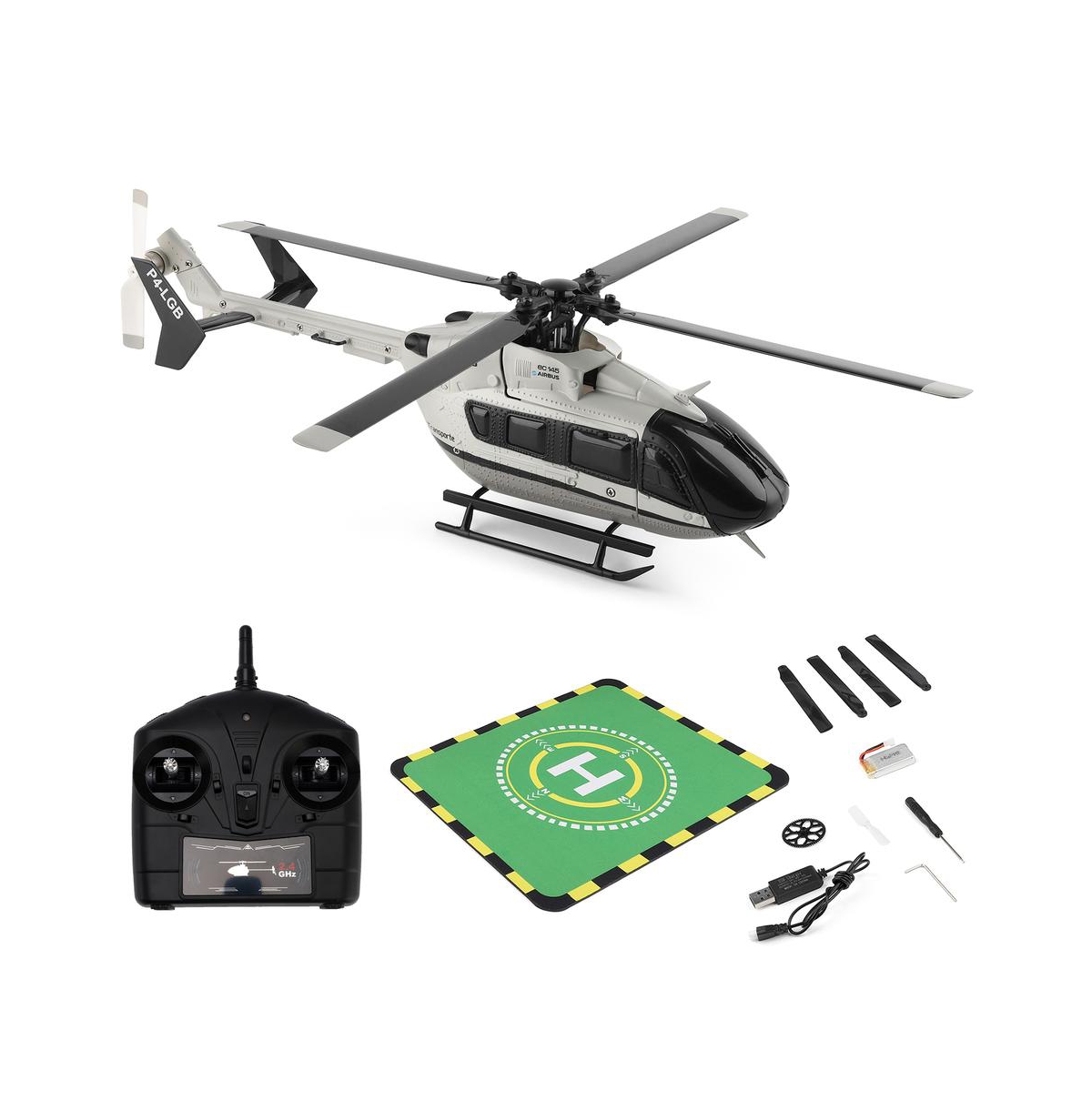 Click here for Bruce & Shark 4-Channel Rc Helicopter with Altitud... prices