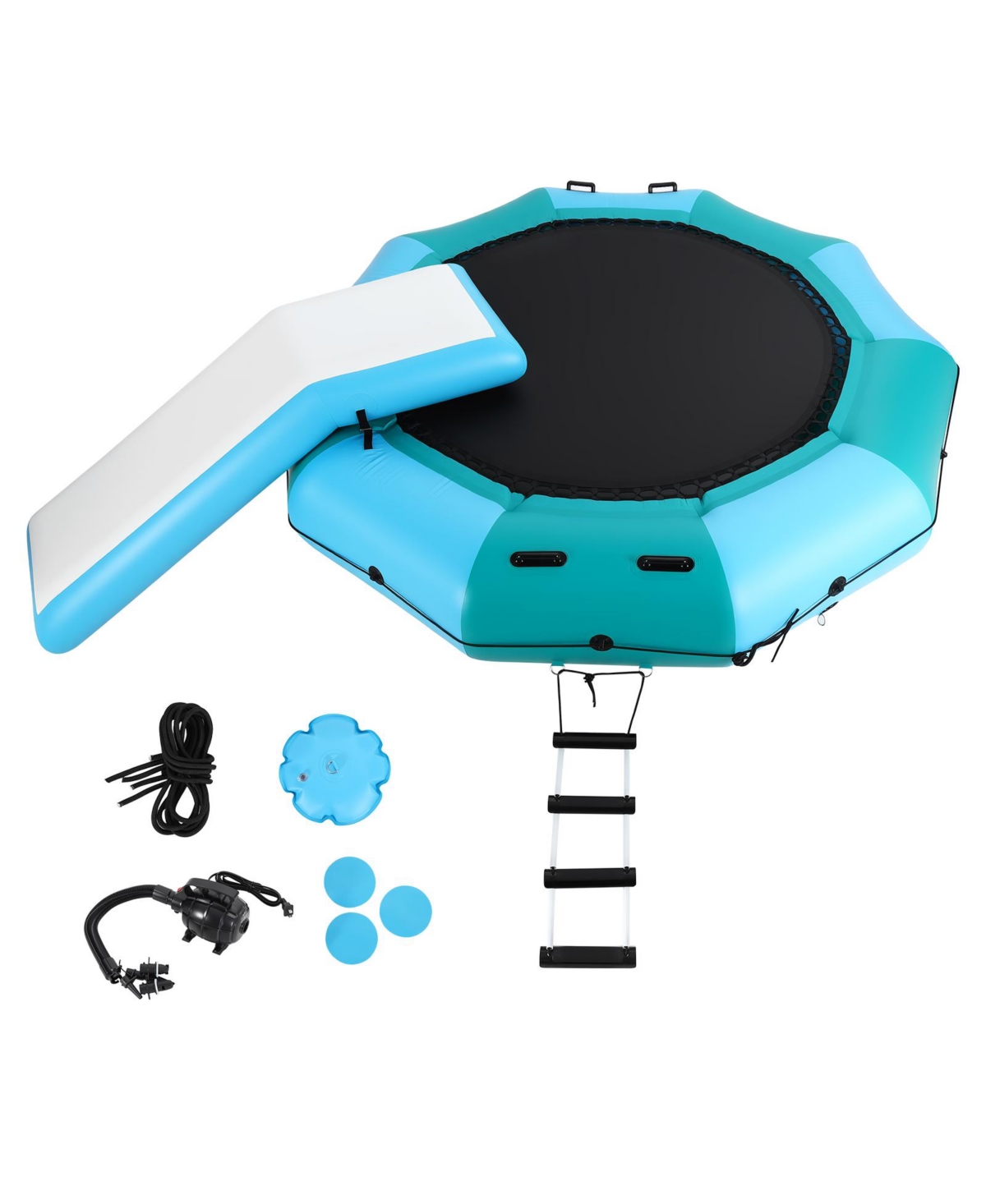 Click here for homfan Inflatable Water Trampoline  10 Foot Floati... prices