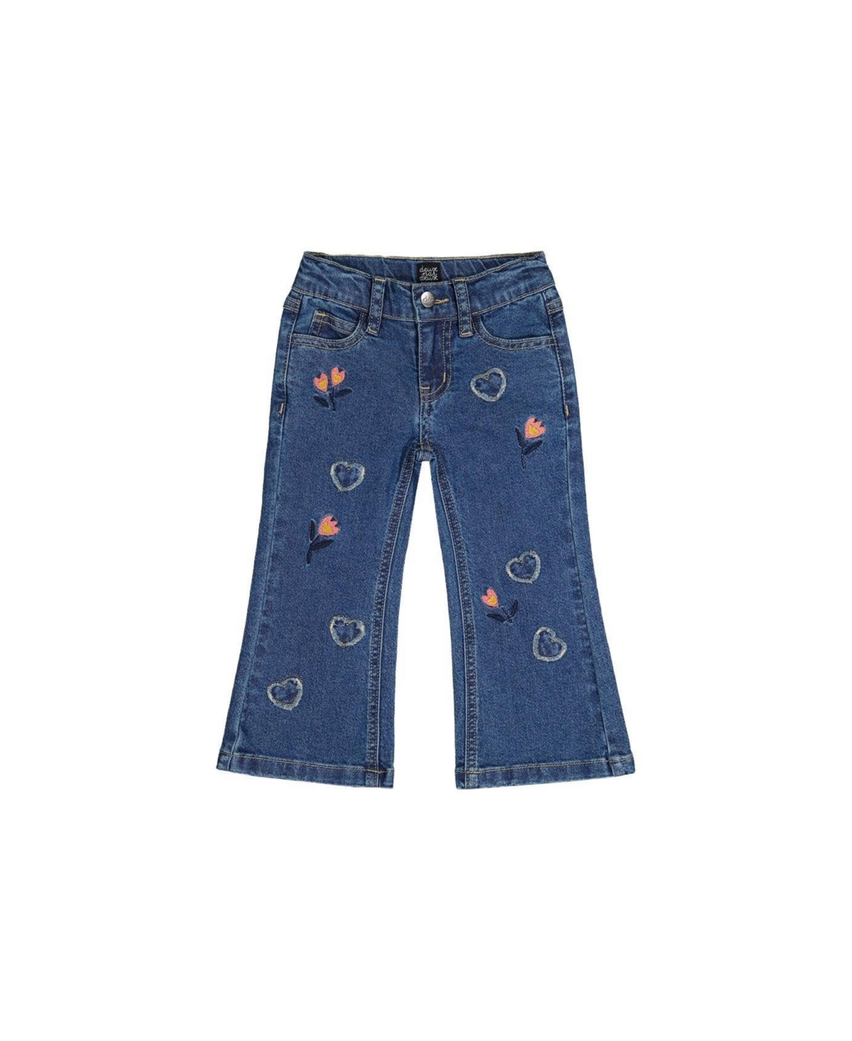 Click here for Deux par Deux Toddler Girls (2T-5T ) Boot Leg Jean... prices