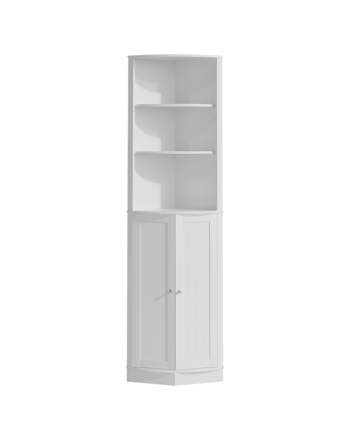 Click here for Busdays 67 Inch Tall Corner Cabinet with 2 Doors A... prices