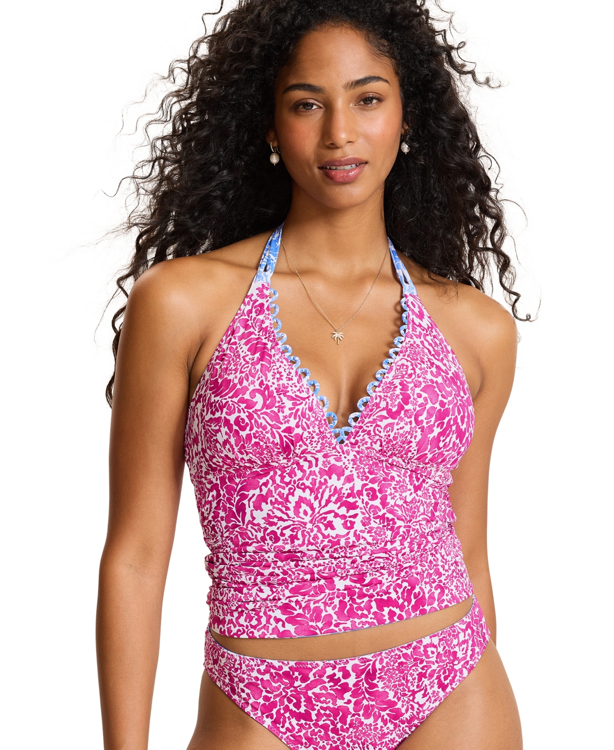 Click here for Tommy Bahama Womens Reversible V-Neck Tankini Top... prices