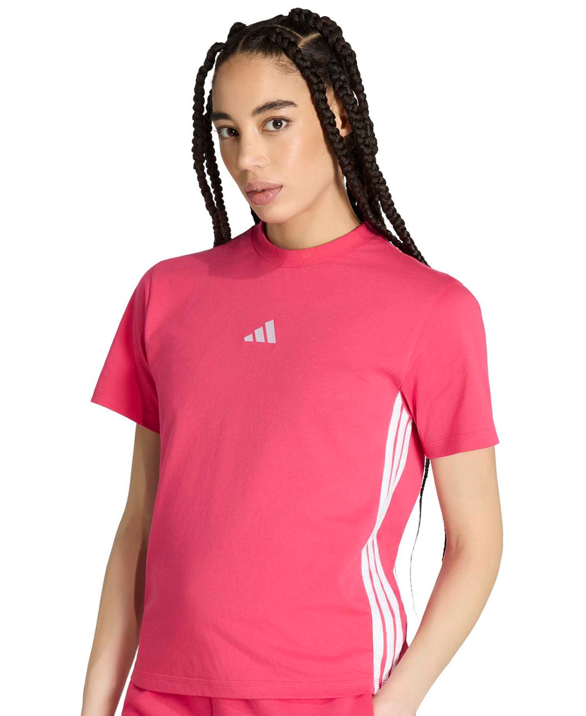 Click here for adidas Womens Essentials 3-Stripes Cotton T-Shirt... prices