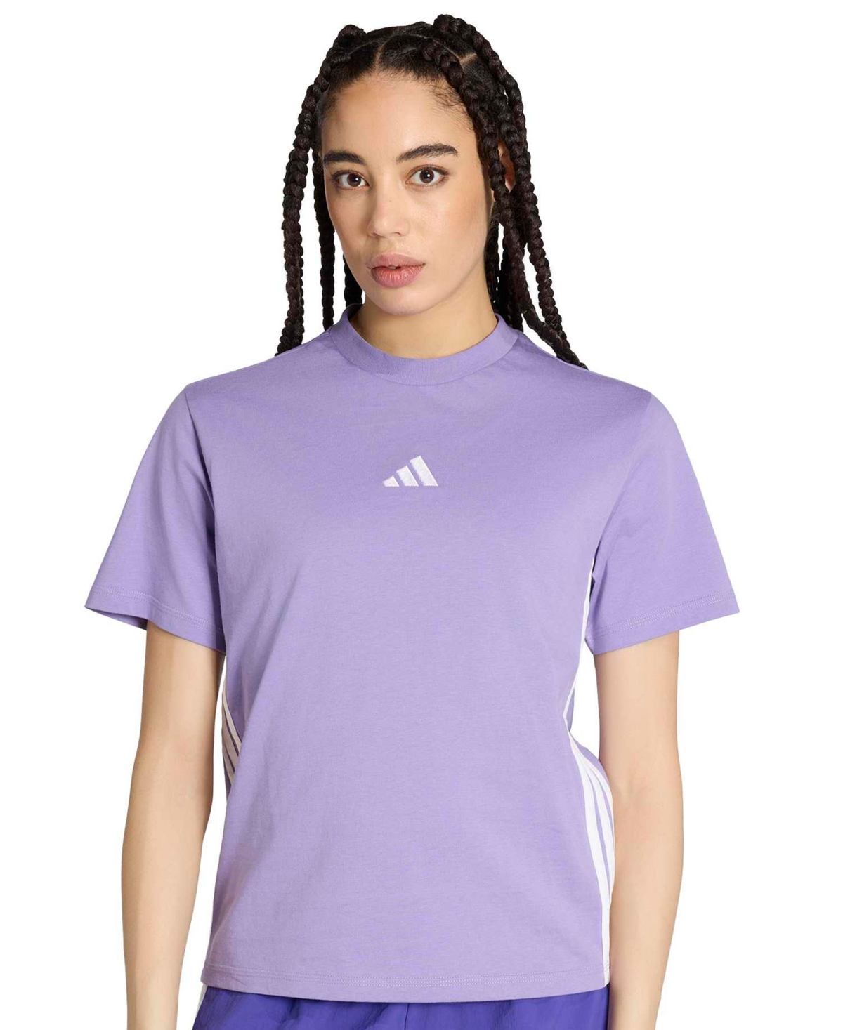 Click here for adidas Womens Essentials 3-Stripes Cotton T-Shirt... prices