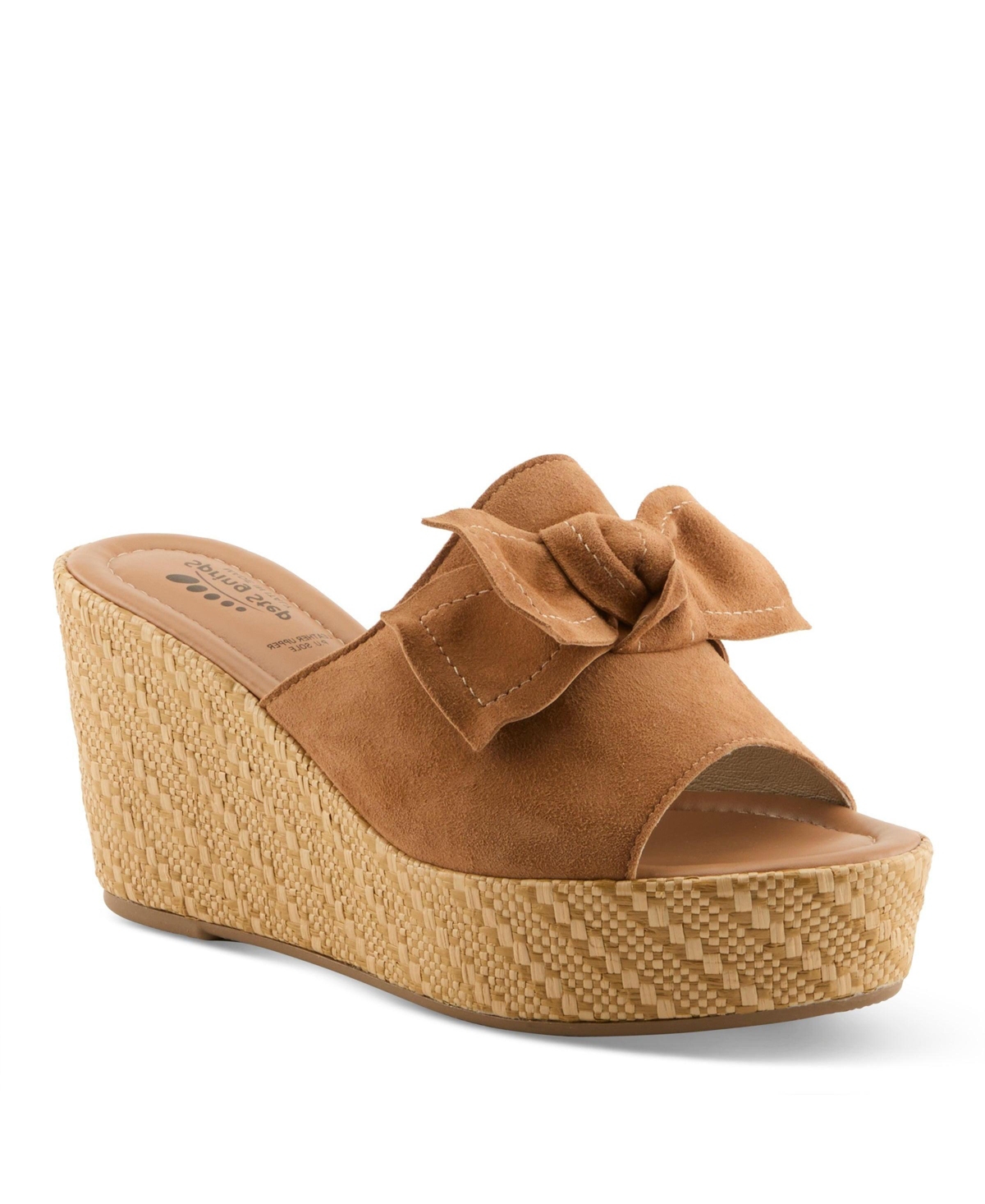 Click here for Spring Step Ellyn-Woven Womens Wedge with Suede Up... prices