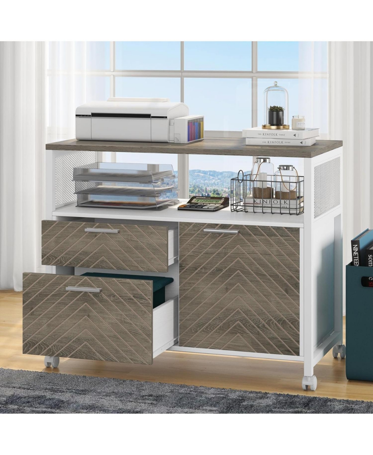 Click here for Tribesigns Modern File Cabinet: Lockable lateral c... prices