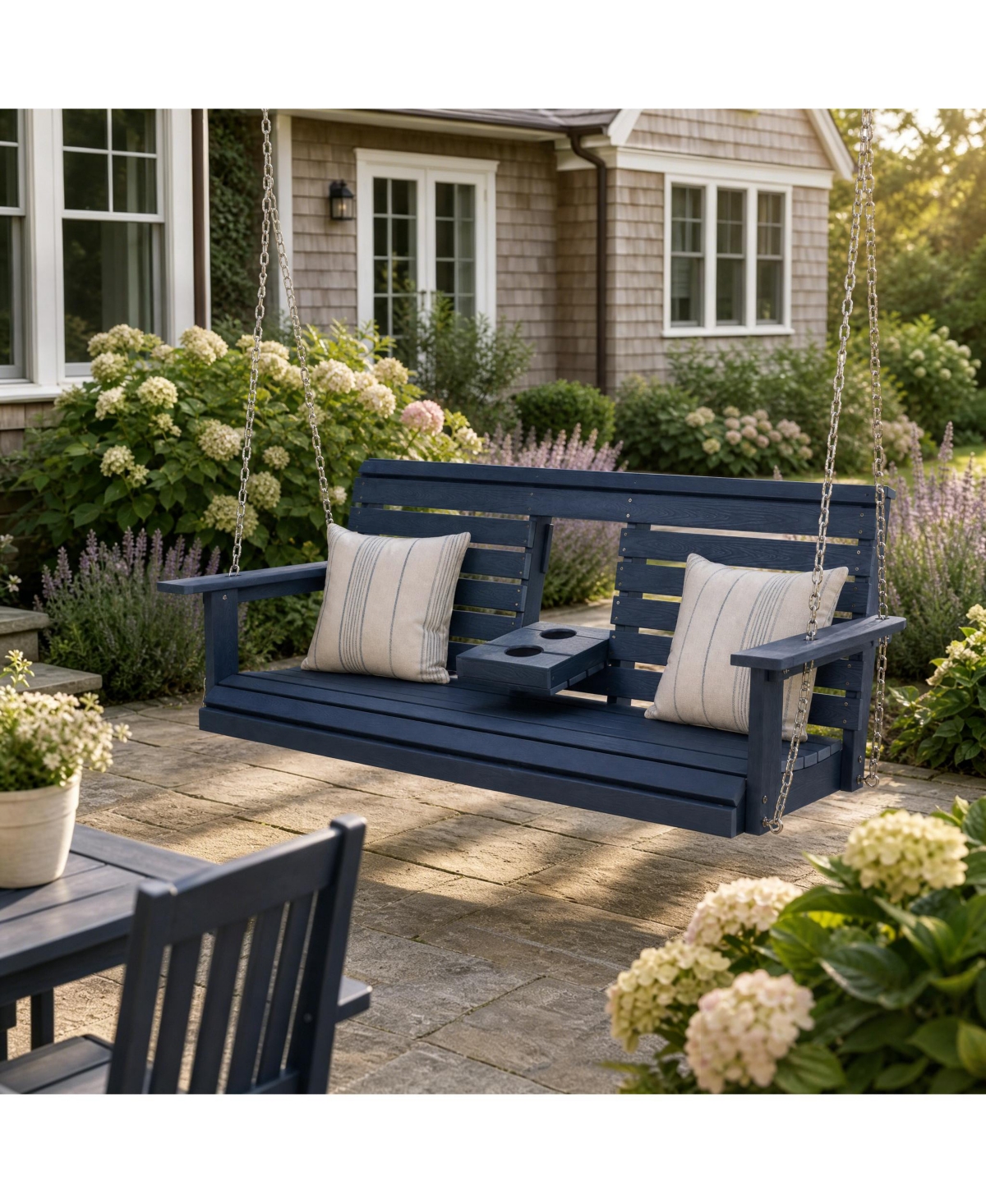 Click here for Innovaze 5 Ft Poly Lumber 3-Seat Porch Swing  Hips... prices