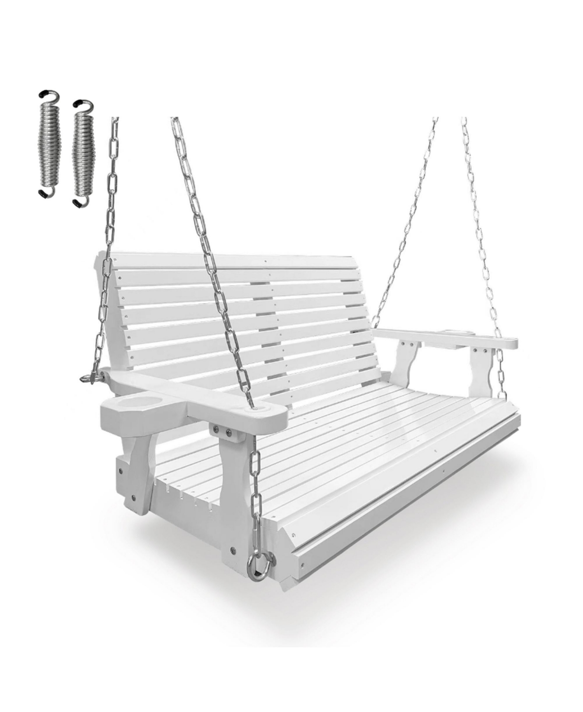 Click here for Innovaze 2-Seater 4 Ft Wooden Porch Swing High Bac... prices