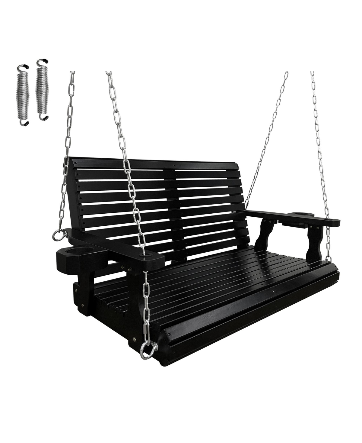 Click here for Innovaze 2-Seater 4 Ft Wooden Porch Swing High Bac... prices