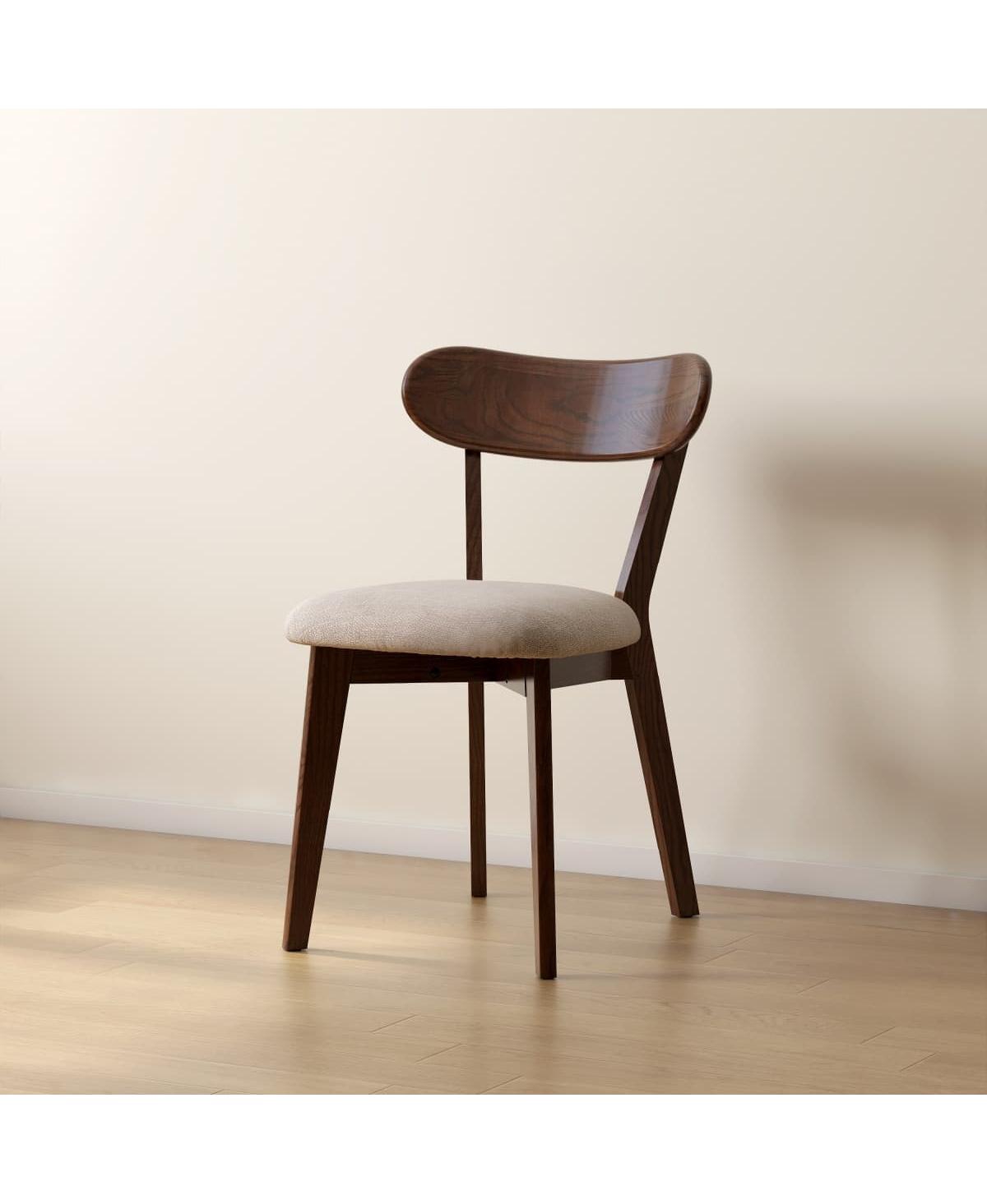 Click here for Maison Boucle Mid-Century Dining Chair  Solid Oak... prices