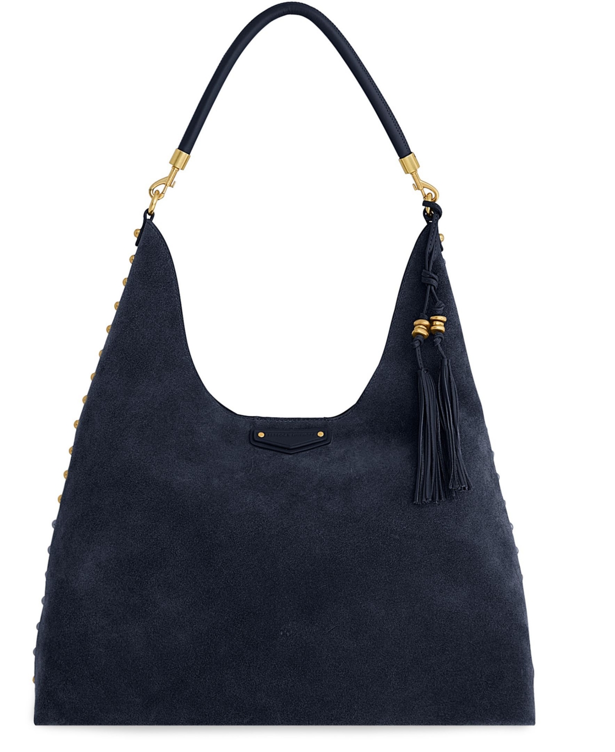Click here for Rebecca Minkoff Nolita Leather Large Studded Hobo... prices