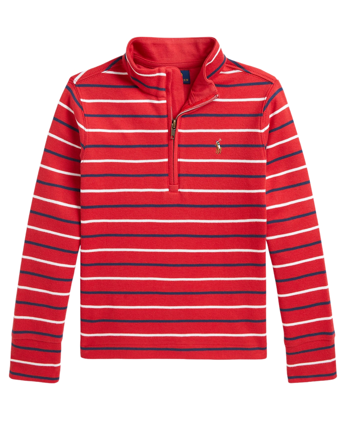 Click here for Polo Ralph Lauren Boys 2T-7 Interlock Quarter-Zip... prices