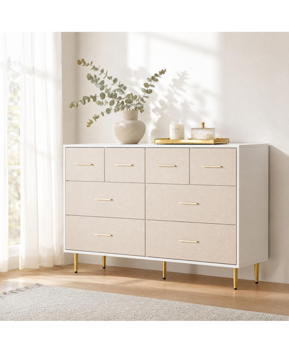 Click here for homfan Dresser  Modern 8 Drawer Dresser for Bedroo... prices