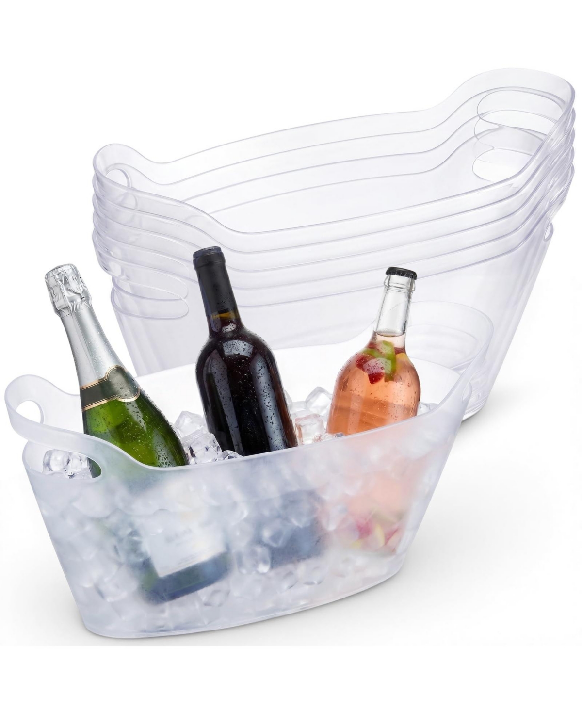 Click here for Piscifun 6 Pack Plastic Ice Buckets With Handles P... prices