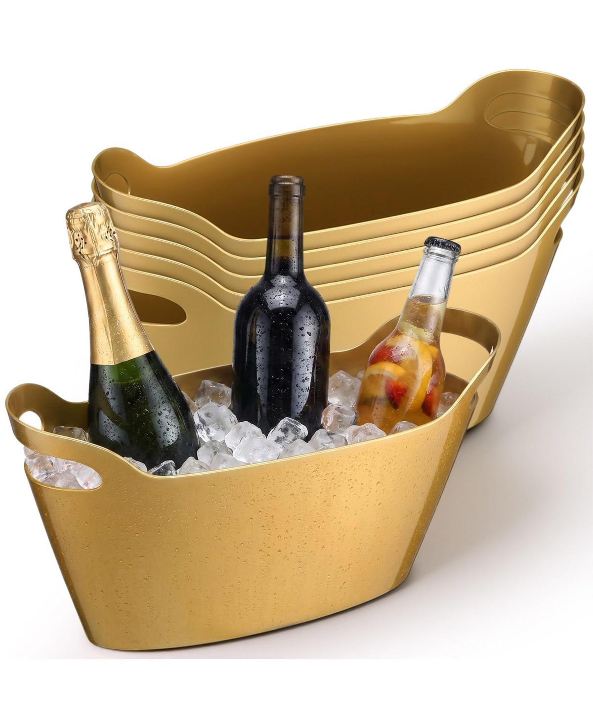 Click here for Piscifun 6 Pack Plastic Ice Buckets With Handles P... prices