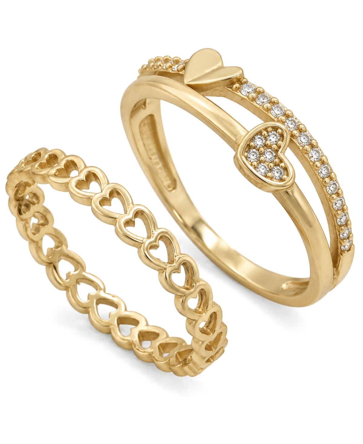 Click here for And Now This 2-Pc. Cubic Zirconia 18k Gold Plated... prices