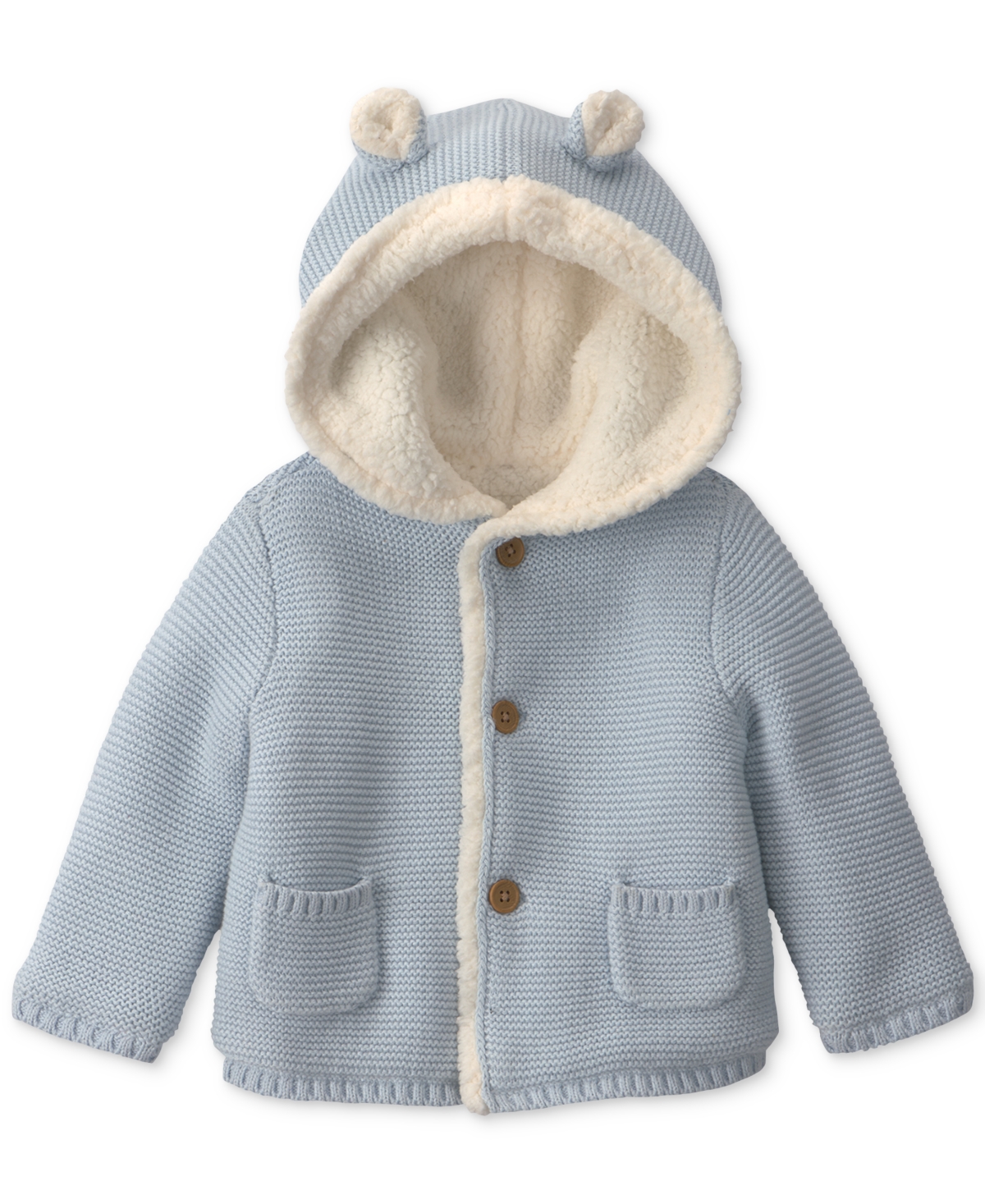 Click here for Carters Baby Boys and Girls Bear Sweater Knit Hood... prices
