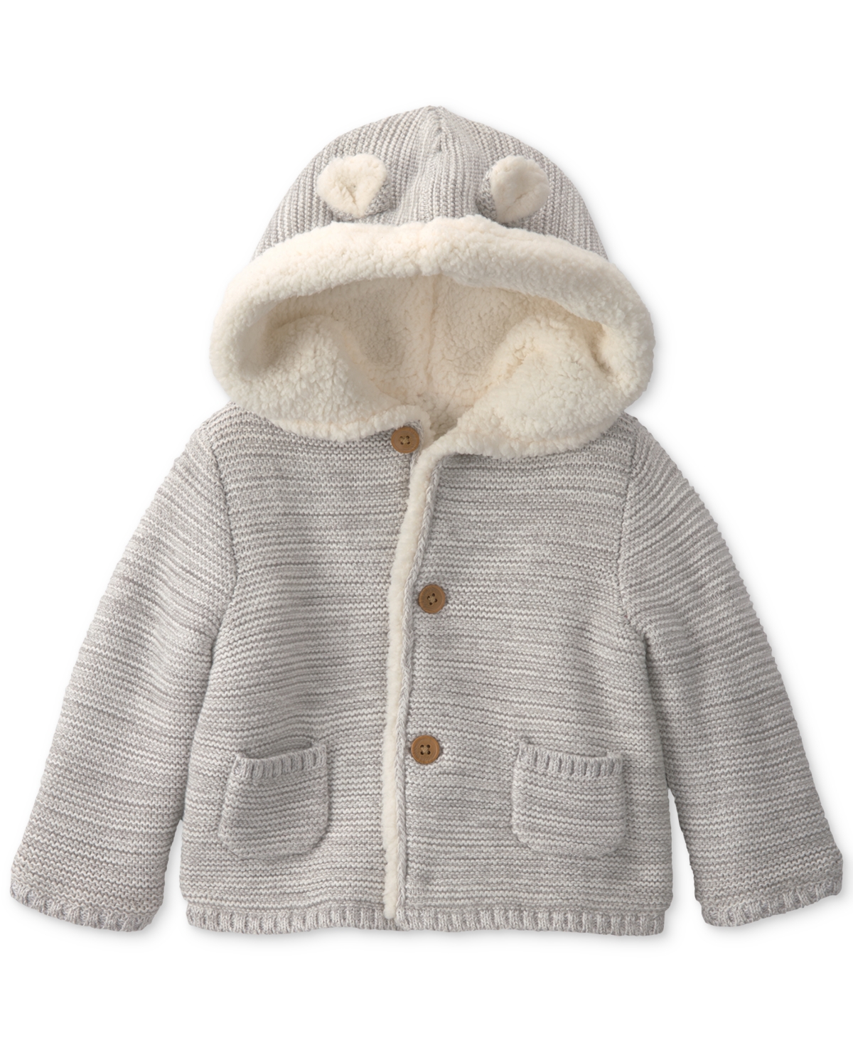 Click here for Carters Baby Boys and Girls Bear Sweater Knit Hood... prices